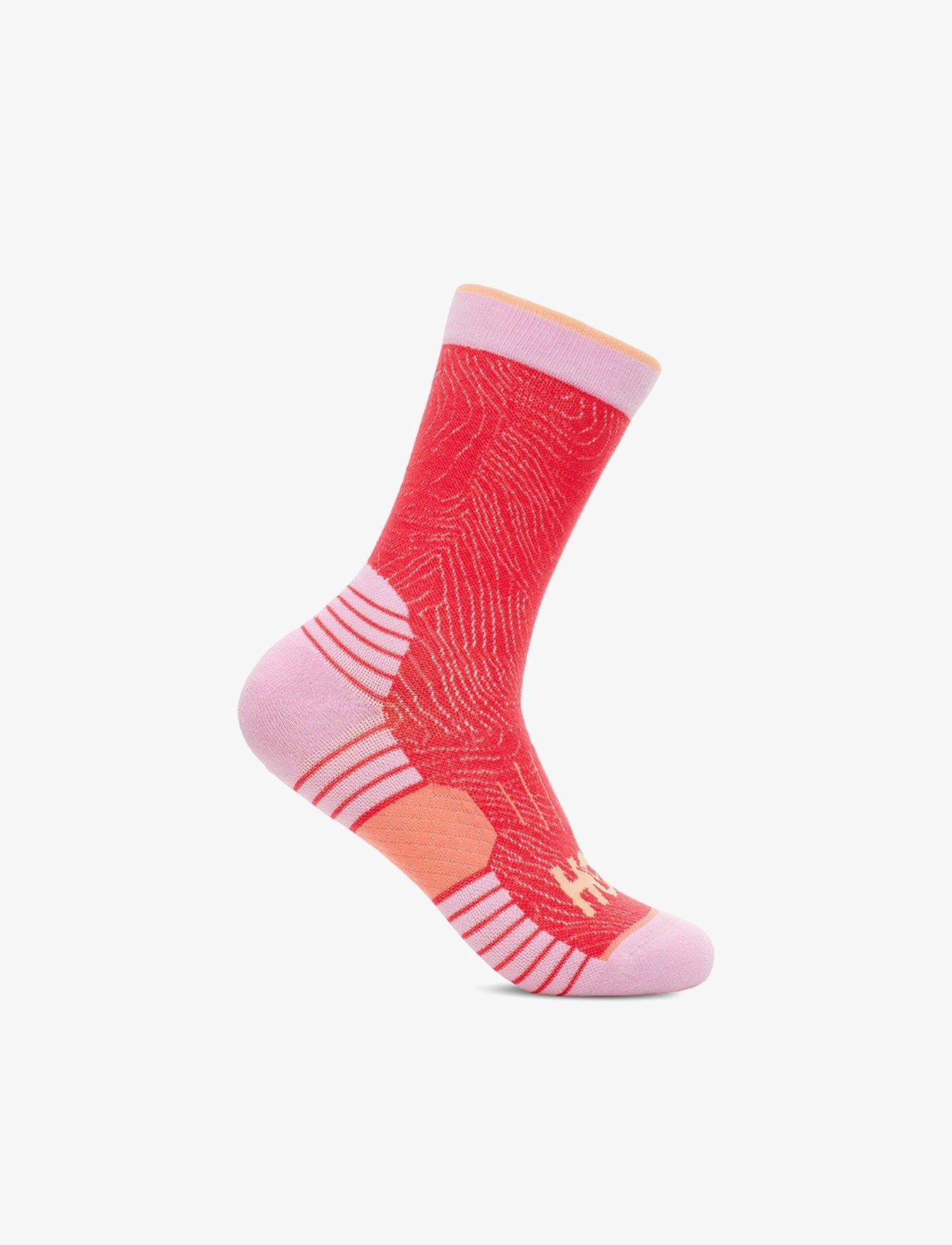 גרביים הוקה U CREW RUN SOCK 3-PACK יוניסקס - פלטין
