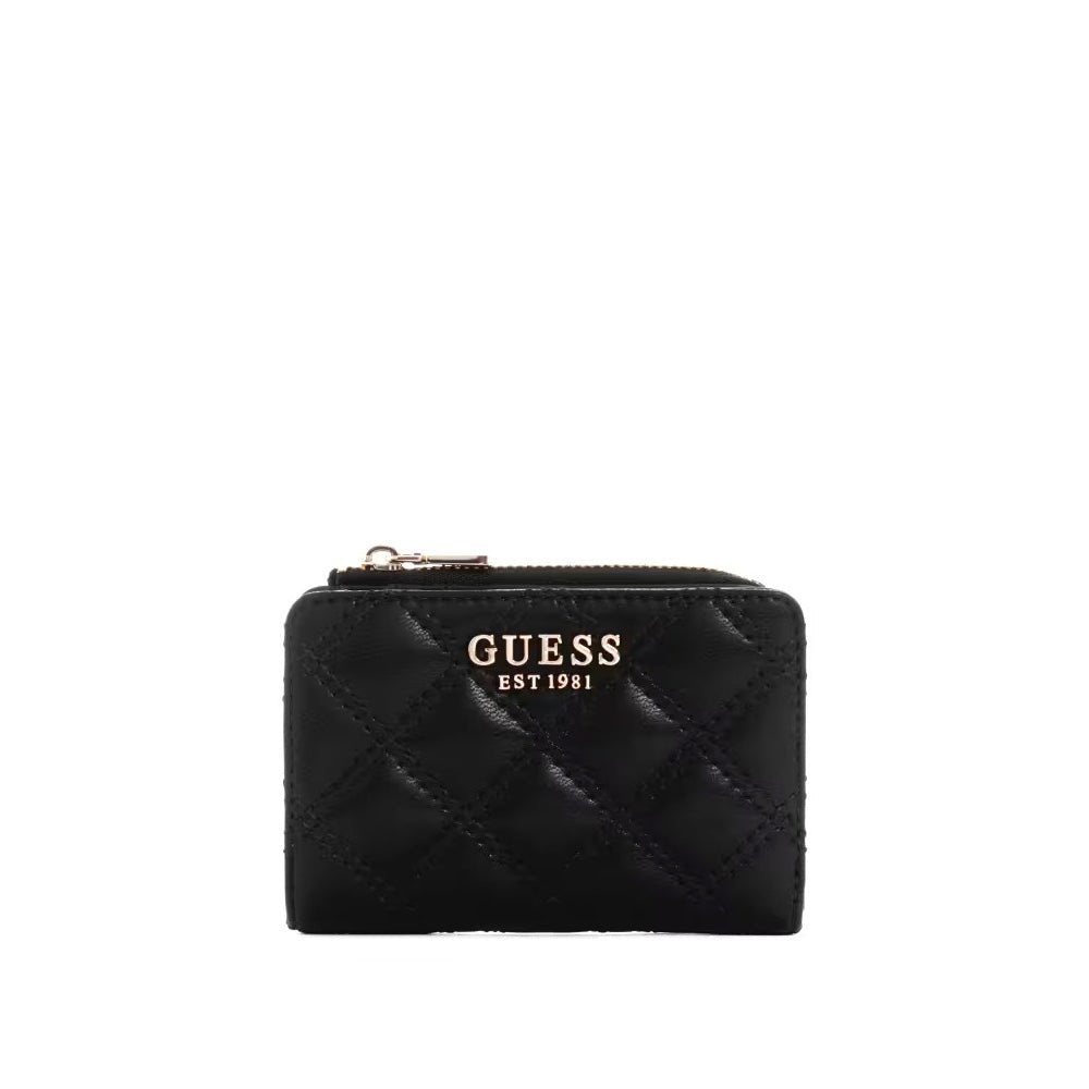 ארנק Guess Giully Slg Zip Arnd Card Case נשים - פלטין