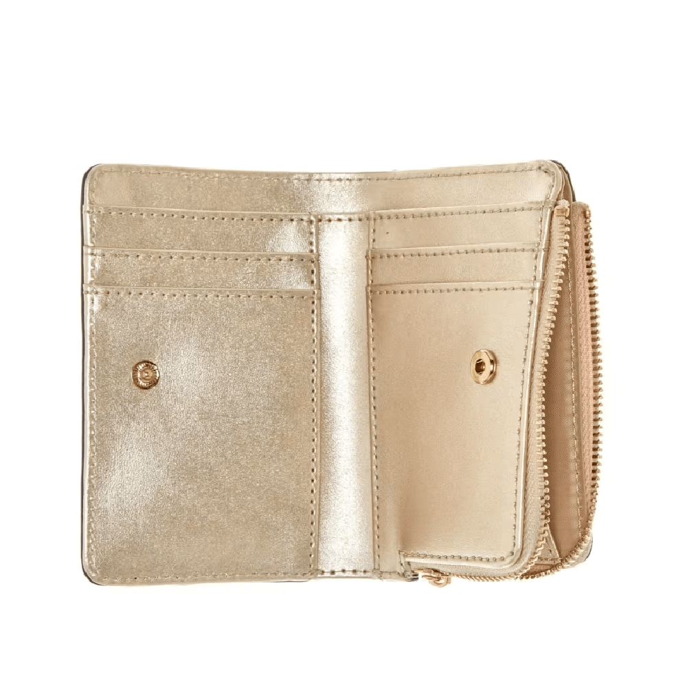 ארנק Guess Laurel Slg Zip Arnd Card Case נשים - פלטין