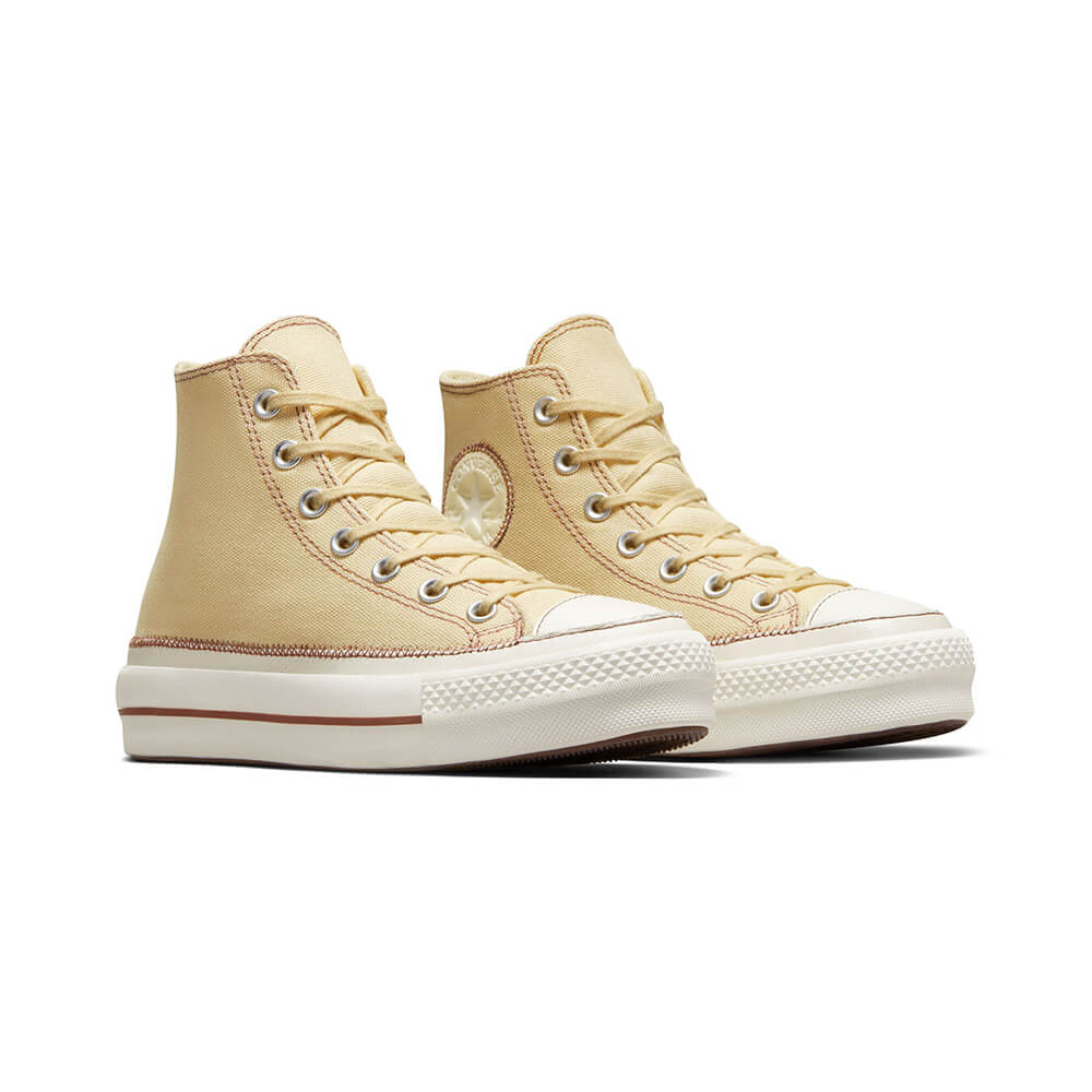 נעלי קונברס אולסטאר Chuck Taylor All Star Lift Platform נשים- פלטין