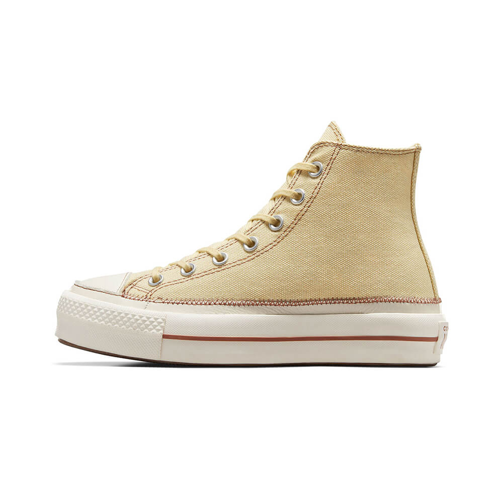 נעלי קונברס אולסטאר Chuck Taylor All Star Lift Platform נשים- פלטין