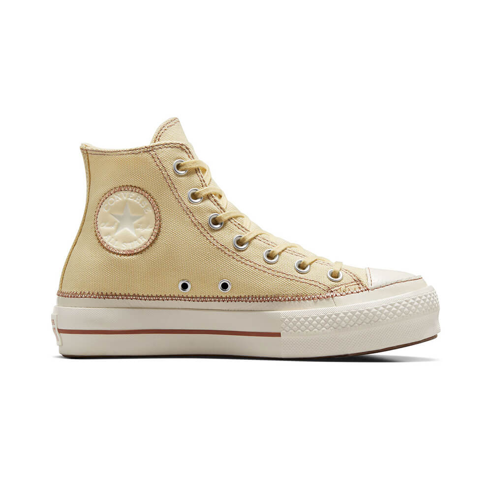 נעלי קונברס אולסטאר Chuck Taylor All Star Lift Platform נשים- פלטין