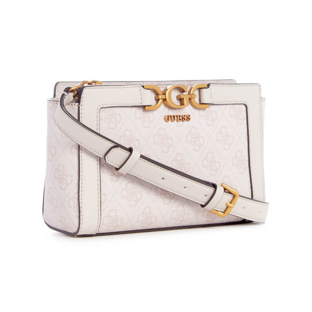 תיק Guess Dagan Mini Xbody Top Zip נשים- פלטין