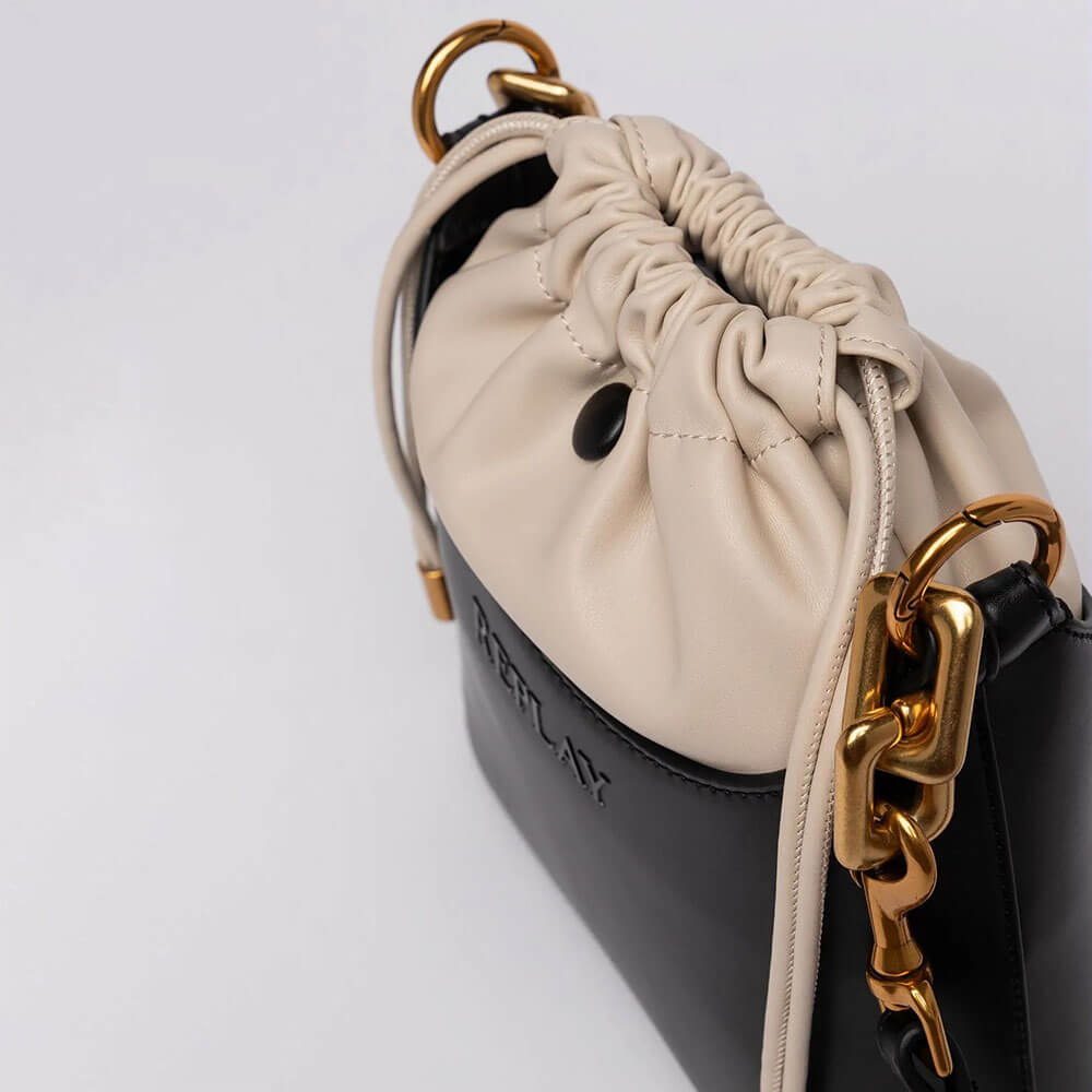 תיק ריפליי Bucket Bag With Laces נשים- פלטין