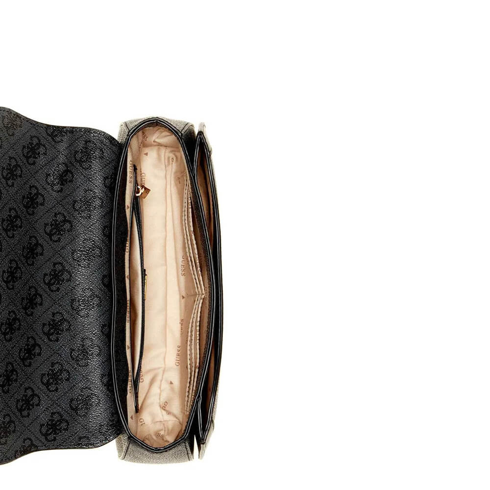 תיק Guess Dagan Crossbody Flap נשים- פלטין