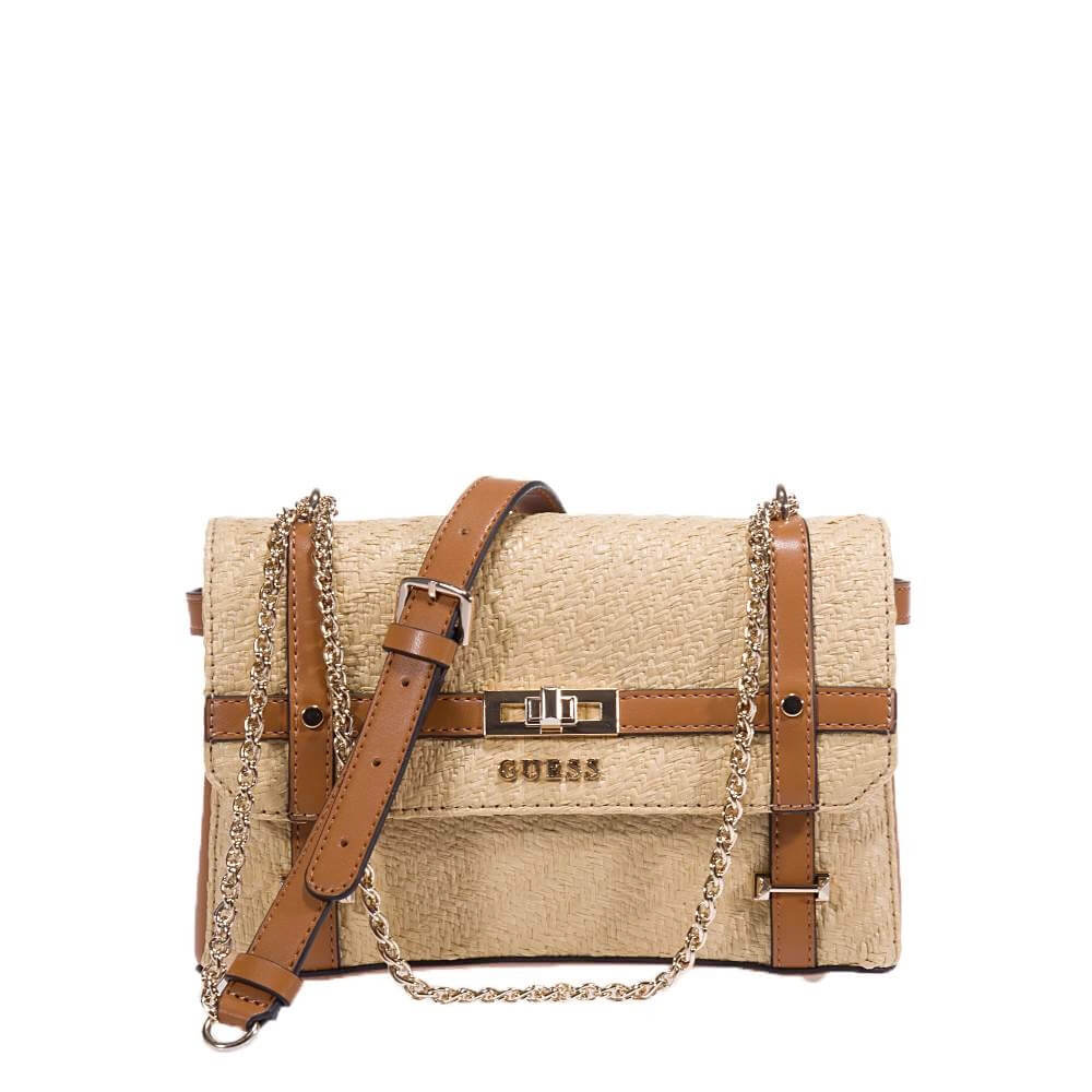 תיק Guess Emilee Convertible Xbody Flap נשים- פלטין