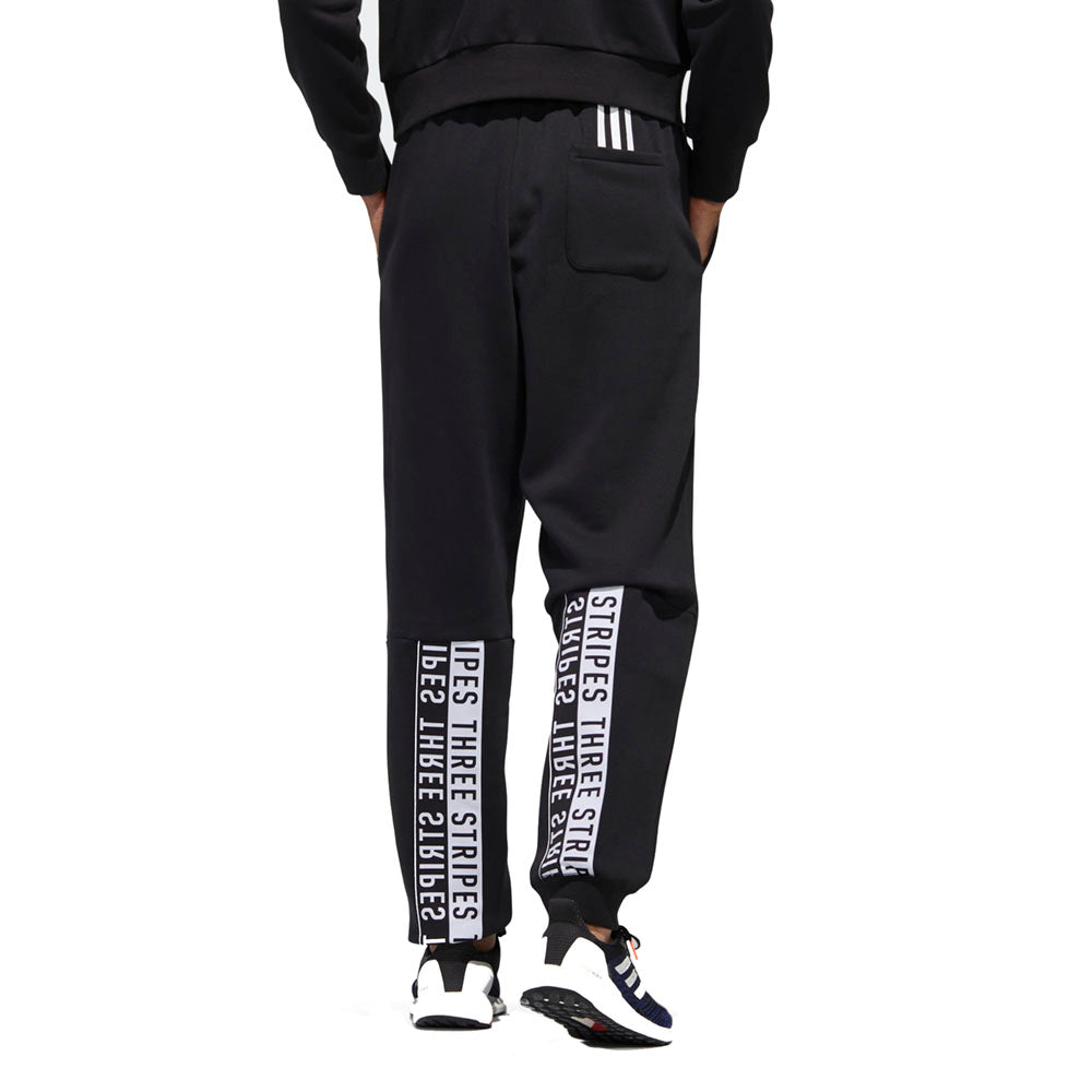 חליפת ספורט אדידס Must Haves Word Full-Zip גברים- פלטין