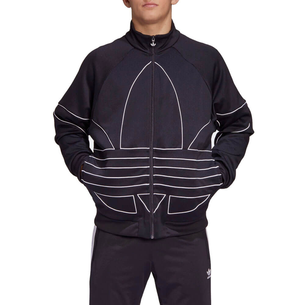 ג'קט אדידס Big Trefoil Outline Track Top גברים- פלטין