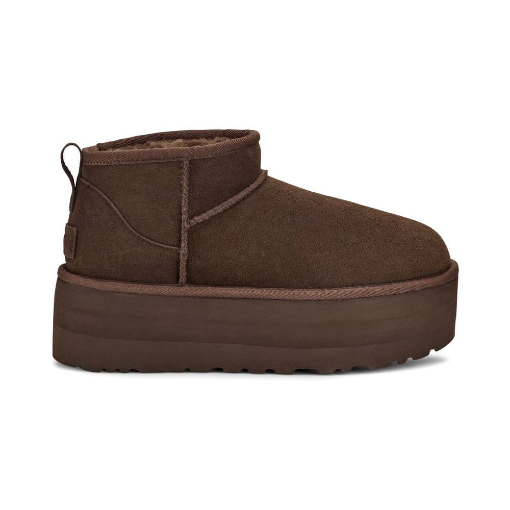 מגפי פלטפורמה UGG קלאסיק אולטרה מיני נשים- פלטין
